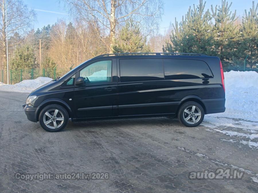 Melns Mercedes-Benz V-Class 2010 Rīga, ar dzinēja tilpumu 2.20 L un nobraukumu 266 tūkst. km par 8700 €, foto 9 vietnē AUTOMOTO.COM.LV