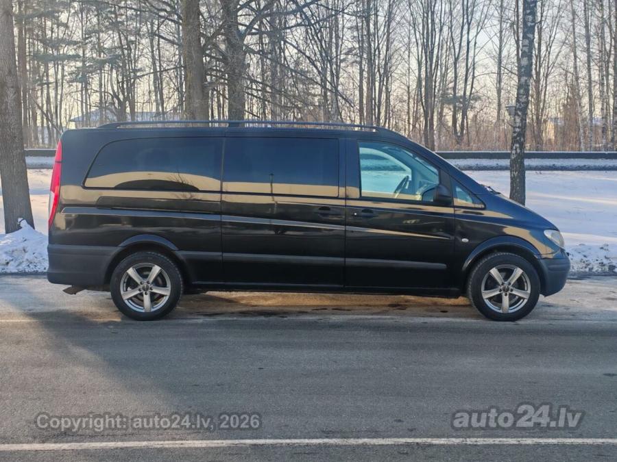 Melns Mercedes-Benz V-Class 2010 Rīga, ar dzinēja tilpumu 2.20 L un nobraukumu 266 tūkst. km par 8700 €, foto 10 vietnē AUTOMOTO.COM.LV