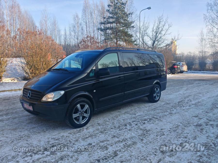 Melns Mercedes-Benz V-Class 2010 Rīga, ar dzinēja tilpumu 2.20 L un nobraukumu 266 tūkst. km par 8700 €, foto 15 vietnē AUTOMOTO.COM.LV