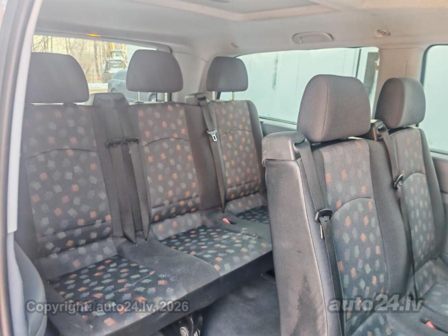 Melns Mercedes-Benz V-Class 2010 Rīga, ar dzinēja tilpumu 2.20 L un nobraukumu 266 tūkst. km par 8700 €, foto 20 vietnē AUTOMOTO.COM.LV