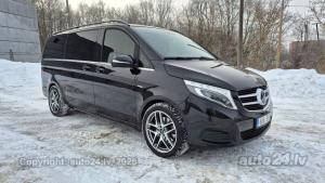Black Mercedes-Benz V-Class 2014 in Tallinn, with an engine capacity of 2.10 L and mileage of 281 thousand km for 28000 €, photo 2 on AUTOMOTO.COM.LV