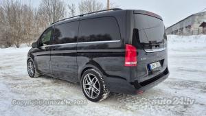 Black Mercedes-Benz V-Class 2014 in Tallinn, with an engine capacity of 2.10 L and mileage of 281 thousand km for 28000 €, photo 3 on AUTOMOTO.COM.LV