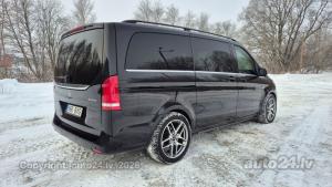 Black Mercedes-Benz V-Class 2014 in Tallinn, with an engine capacity of 2.10 L and mileage of 281 thousand km for 28000 €, photo 4 on AUTOMOTO.COM.LV