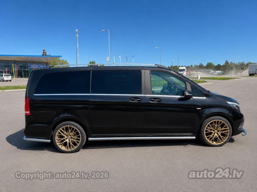 Melns Mercedes-Benz V-Class 2014 Tallina, ar dzinēja tilpumu 2.10 L un nobraukumu 262 tūkst. km par 26900 €, foto 7 vietnē AUTOMOTO.COM.LV