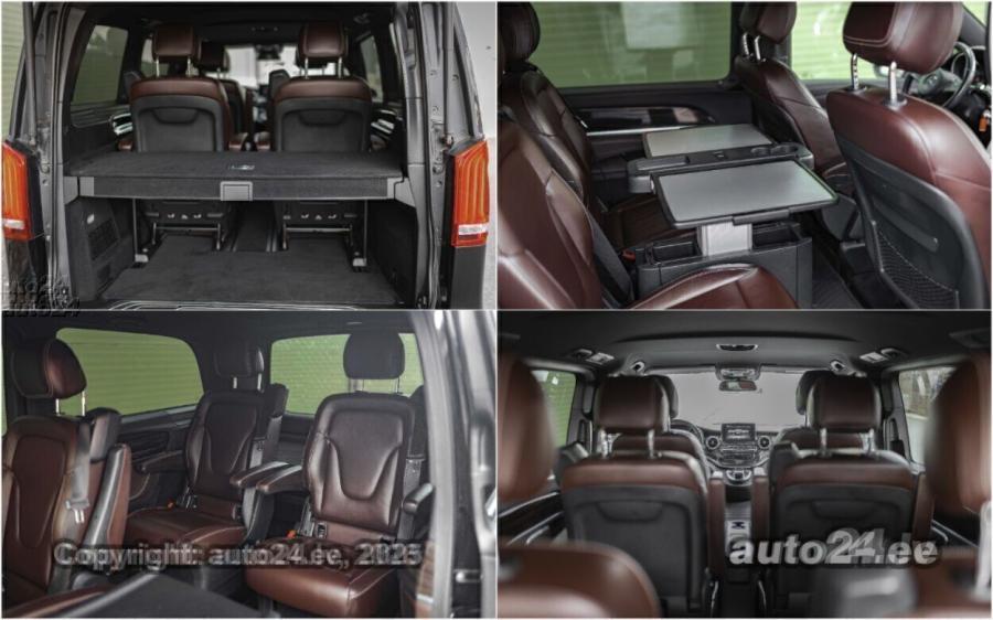 Melns Mercedes-Benz V-Class 2014 Tallina, ar dzinēja tilpumu 2.10 L un nobraukumu 262 tūkst. km par 26900 €, foto 15 vietnē AUTOMOTO.COM.LV