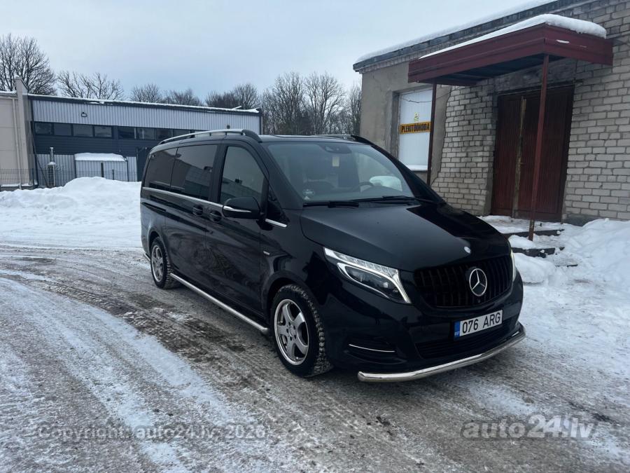 Melns Mercedes-Benz V-Class 2014 Tallina, ar dzinēja tilpumu 2.10 L un nobraukumu 262 tūkst. km par 26900 €, foto 22 vietnē AUTOMOTO.COM.LV