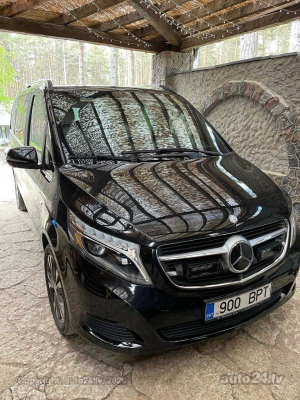 Melns Mercedes-Benz V-Class 2014 Tallina, ar dzinēja tilpumu 2.10 L un nobraukumu 330 tūkst. km par 26300 €, foto 1 vietnē AUTOMOTO.COM.LV