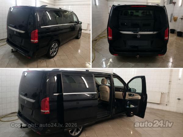 Melns Mercedes-Benz V-Class 2014 Tallina, ar dzinēja tilpumu 2.10 L un nobraukumu 330 tūkst. km par 26300 €, foto 3 vietnē AUTOMOTO.COM.LV