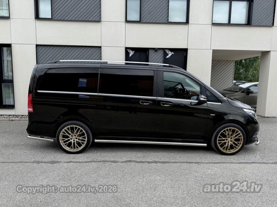 Melns Mercedes-Benz V-Class 2014 Tartu, ar dzinēja tilpumu 2.10 L un nobraukumu 265 tūkst. km par 26999 €, foto 6 vietnē AUTOMOTO.COM.LV