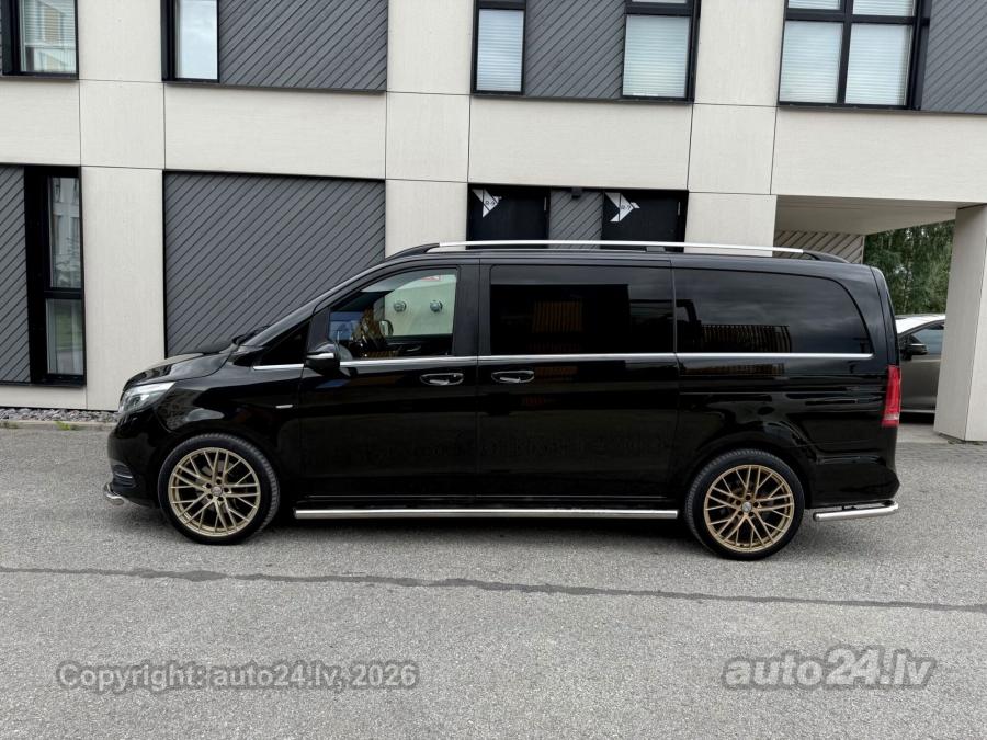Melns Mercedes-Benz V-Class 2014 Tartu, ar dzinēja tilpumu 2.10 L un nobraukumu 265 tūkst. km par 26999 €, foto 7 vietnē AUTOMOTO.COM.LV