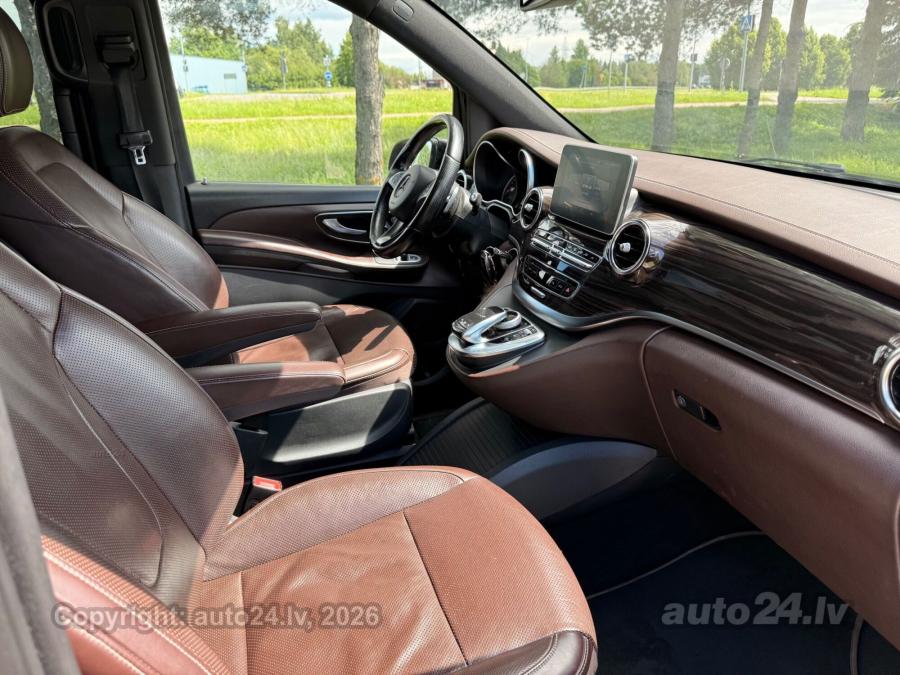 Melns Mercedes-Benz V-Class 2014 Tartu, ar dzinēja tilpumu 2.10 L un nobraukumu 265 tūkst. km par 26999 €, foto 10 vietnē AUTOMOTO.COM.LV