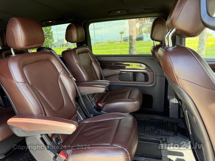 Melns Mercedes-Benz V-Class 2014 Tartu, ar dzinēja tilpumu 2.10 L un nobraukumu 265 tūkst. km par 26999 €, foto 11 vietnē AUTOMOTO.COM.LV