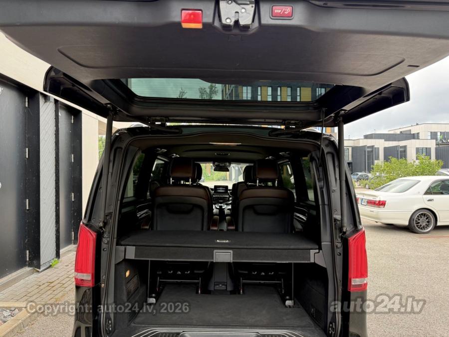 Melns Mercedes-Benz V-Class 2014 Tartu, ar dzinēja tilpumu 2.10 L un nobraukumu 265 tūkst. km par 26999 €, foto 16 vietnē AUTOMOTO.COM.LV