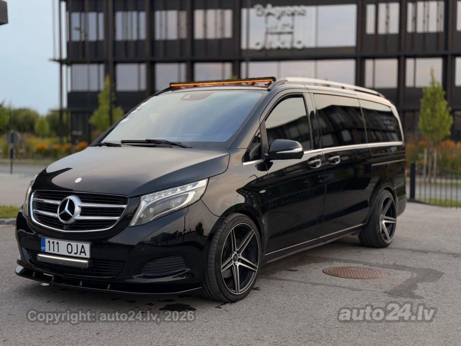 Melns Mercedes-Benz V-Class 2014 Tallina, ar dzinēja tilpumu 2.10 L un nobraukumu 370 tūkst. km par 280 €, foto 4 vietnē AUTOMOTO.COM.LV