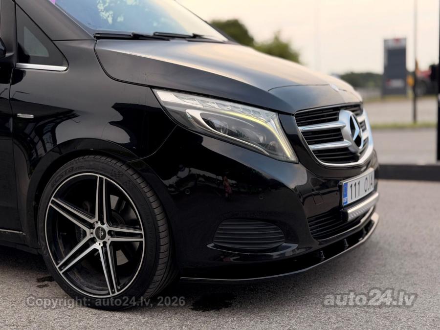 Melns Mercedes-Benz V-Class 2014 Tallina, ar dzinēja tilpumu 2.10 L un nobraukumu 370 tūkst. km par 280 €, foto 5 vietnē AUTOMOTO.COM.LV