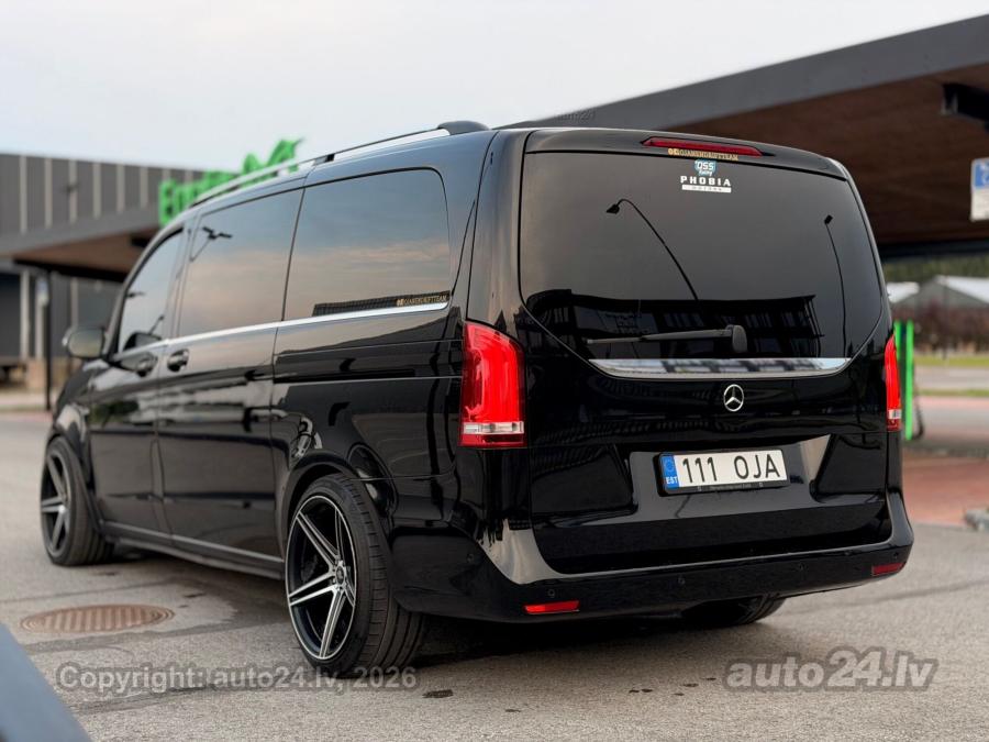 Melns Mercedes-Benz V-Class 2014 Tallina, ar dzinēja tilpumu 2.10 L un nobraukumu 370 tūkst. km par 280 €, foto 7 vietnē AUTOMOTO.COM.LV
