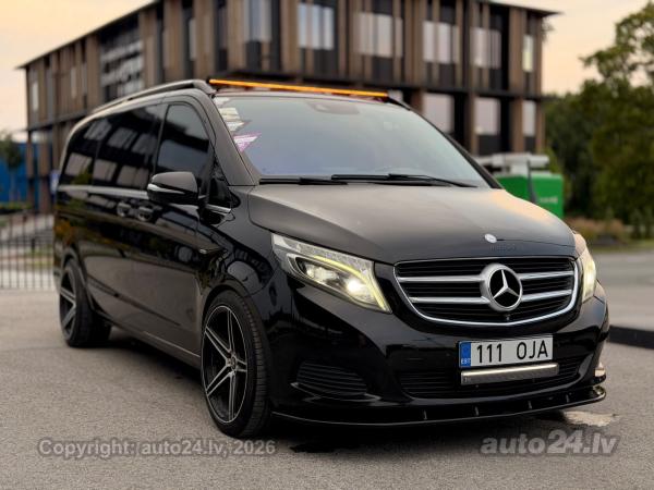 Melns Mercedes-Benz V-Class 2014 Tallina, ar dzinēja tilpumu 2.10 L un nobraukumu 370 tūkst. km par 280 €, foto 9 vietnē AUTOMOTO.COM.LV