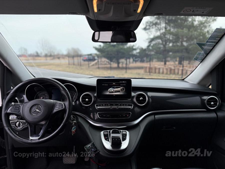 Melns Mercedes-Benz V-Class 2014 Tallina, ar dzinēja tilpumu 2.10 L un nobraukumu 370 tūkst. km par 280 €, foto 11 vietnē AUTOMOTO.COM.LV