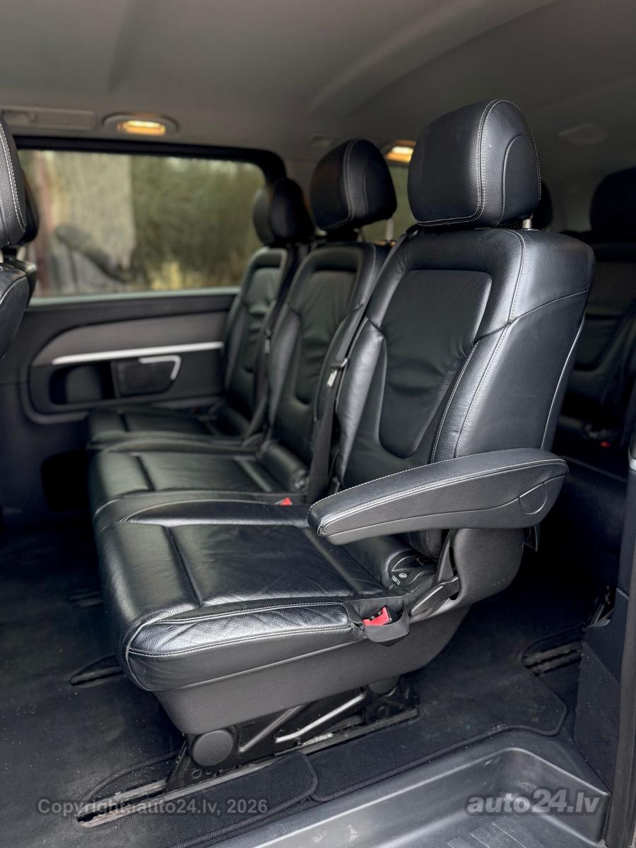 Melns Mercedes-Benz V-Class 2014 Tallina, ar dzinēja tilpumu 2.10 L un nobraukumu 370 tūkst. km par 280 €, foto 13 vietnē AUTOMOTO.COM.LV