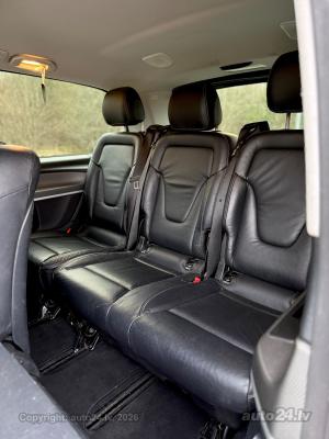Melns Mercedes-Benz V-Class 2014 Tallina, ar dzinēja tilpumu 2.10 L un nobraukumu 370 tūkst. km par 280 €, foto 14 vietnē AUTOMOTO.COM.LV