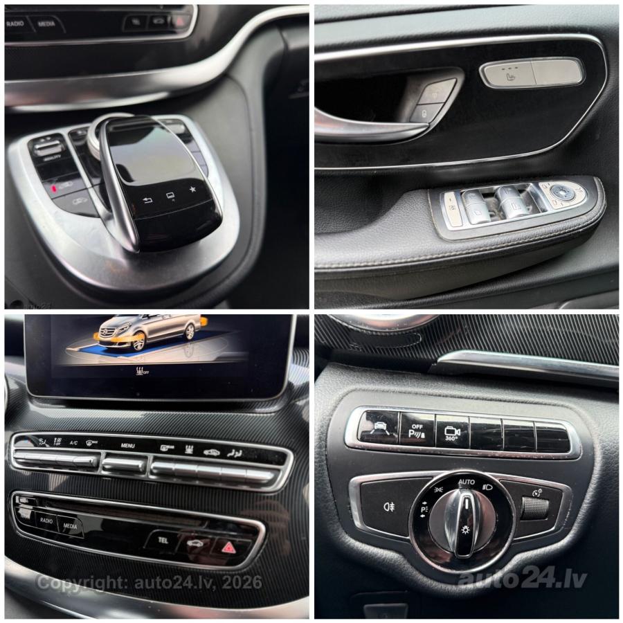 Melns Mercedes-Benz V-Class 2014 Tallina, ar dzinēja tilpumu 2.10 L un nobraukumu 370 tūkst. km par 280 €, foto 16 vietnē AUTOMOTO.COM.LV