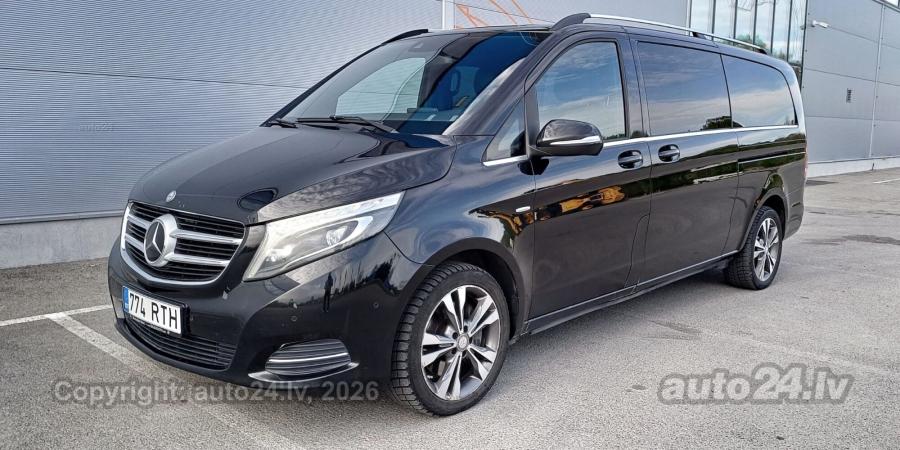 Melns Mercedes-Benz V-Class 2015 Tallina, ar dzinēja tilpumu 2.10 L un nobraukumu 330 tūkst. km par 26900 €, foto 1 vietnē AUTOMOTO.COM.LV