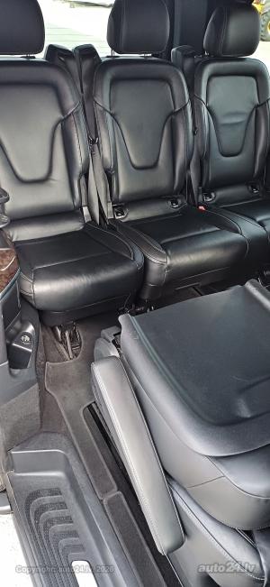 Melns Mercedes-Benz V-Class 2015 Tallina, ar dzinēja tilpumu 2.10 L un nobraukumu 330 tūkst. km par 26900 €, foto 12 vietnē AUTOMOTO.COM.LV