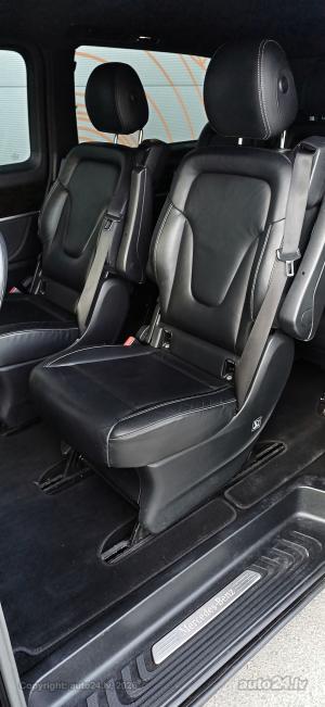 Melns Mercedes-Benz V-Class 2015 Tallina, ar dzinēja tilpumu 2.10 L un nobraukumu 330 tūkst. km par 26900 €, foto 16 vietnē AUTOMOTO.COM.LV