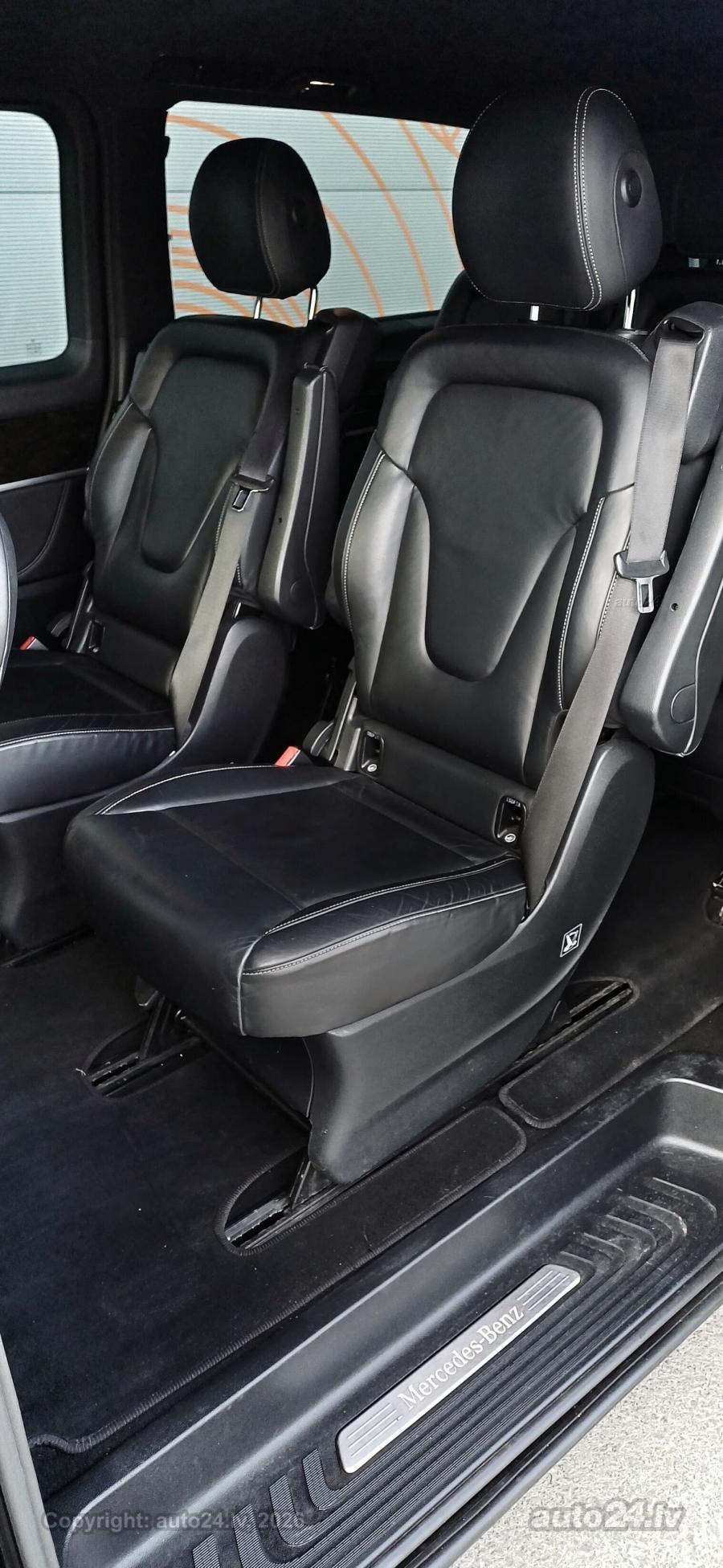 Melns Mercedes-Benz V-Class 2015 Tallina, ar dzinēja tilpumu 2.10 L un nobraukumu 330 tūkst. km par 26900 €, foto 16 vietnē AUTOMOTO.COM.LV