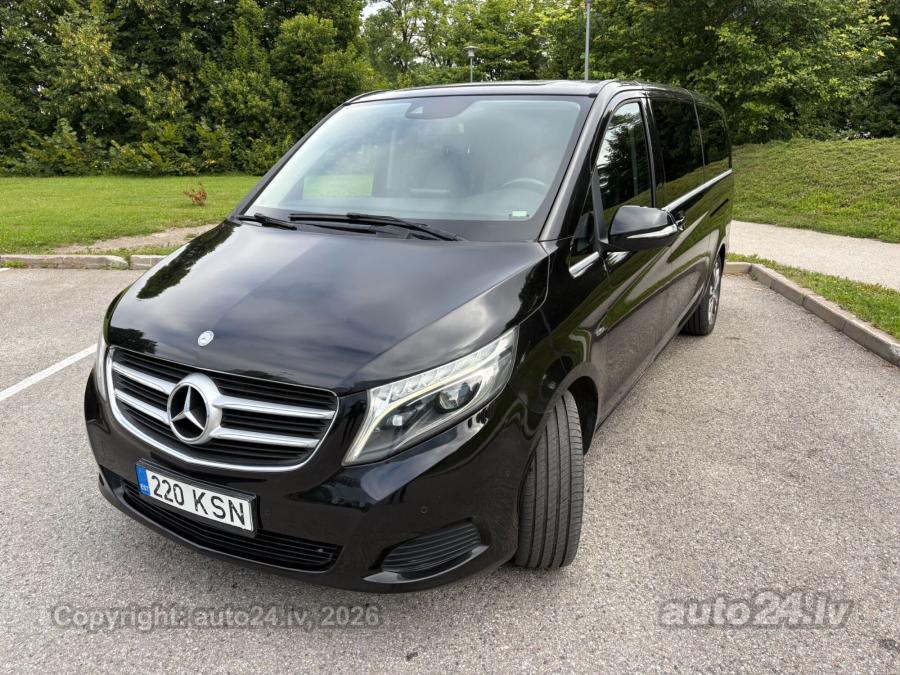 Melns Mercedes-Benz V-Class 2015 Tallina, ar dzinēja tilpumu 2.10 L un nobraukumu 285 tūkst. km par 24000 €, foto 1 vietnē AUTOMOTO.COM.LV
