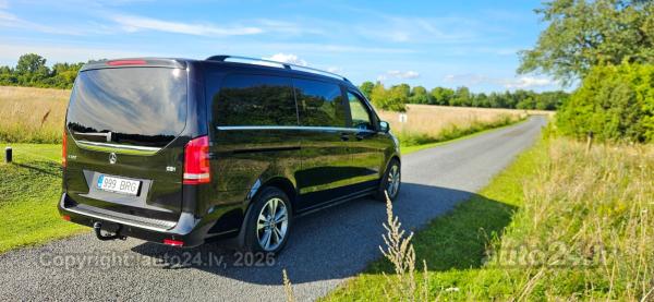 Melns Mercedes-Benz V-Class 2015 Tallina, ar dzinēja tilpumu 2.10 L un nobraukumu 223 tūkst. km par 27900 €, foto 7 vietnē AUTOMOTO.COM.LV