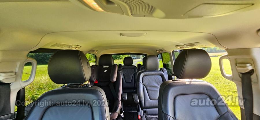 Melns Mercedes-Benz V-Class 2015 Tallina, ar dzinēja tilpumu 2.10 L un nobraukumu 223 tūkst. km par 27900 €, foto 14 vietnē AUTOMOTO.COM.LV