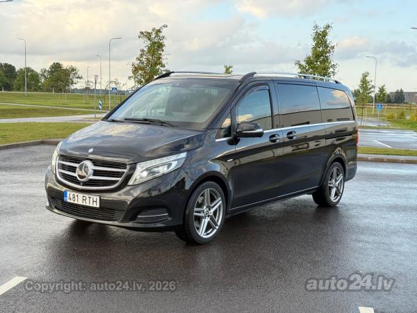 Melns Mercedes-Benz V-Class 2015 Tallina, ar dzinēja tilpumu 2.10 L un nobraukumu 260 tūkst. km par 30999 €, foto 7 vietnē AUTOMOTO.COM.LV
