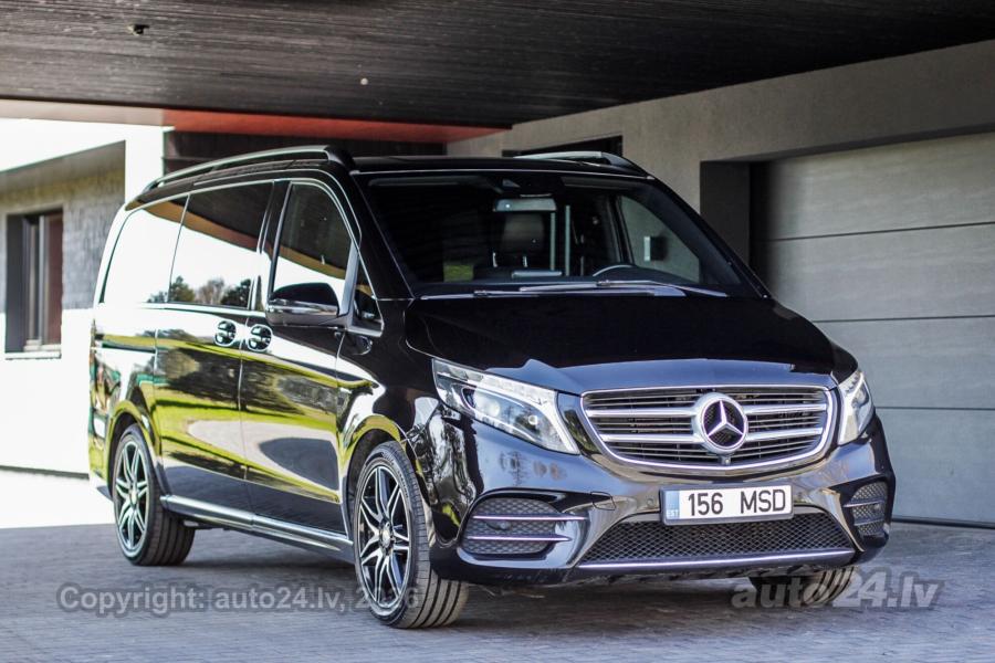 Melns Mercedes-Benz V-Class 2016 Pērnava, ar dzinēja tilpumu 2.10 L un nobraukumu 217 tūkst. km par 34000 €, foto 1 vietnē AUTOMOTO.COM.LV