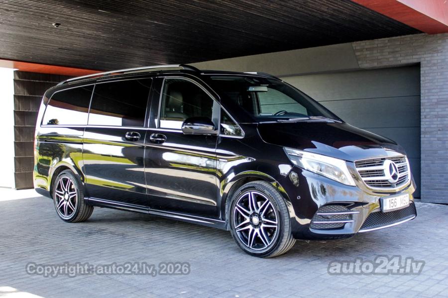 Melns Mercedes-Benz V-Class 2016 Pērnava, ar dzinēja tilpumu 2.10 L un nobraukumu 217 tūkst. km par 34000 €, foto 4 vietnē AUTOMOTO.COM.LV