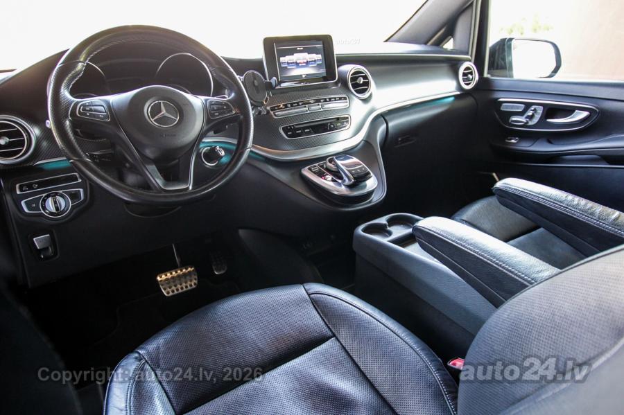 Melns Mercedes-Benz V-Class 2016 Pērnava, ar dzinēja tilpumu 2.10 L un nobraukumu 217 tūkst. km par 34000 €, foto 14 vietnē AUTOMOTO.COM.LV