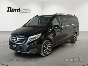 Black Mercedes-Benz V-Class 2016 in Tallinn, with an engine capacity of 2.10 L and mileage of 208 thousand km for 29900 €, photo  on AUTOMOTO.COM.LV