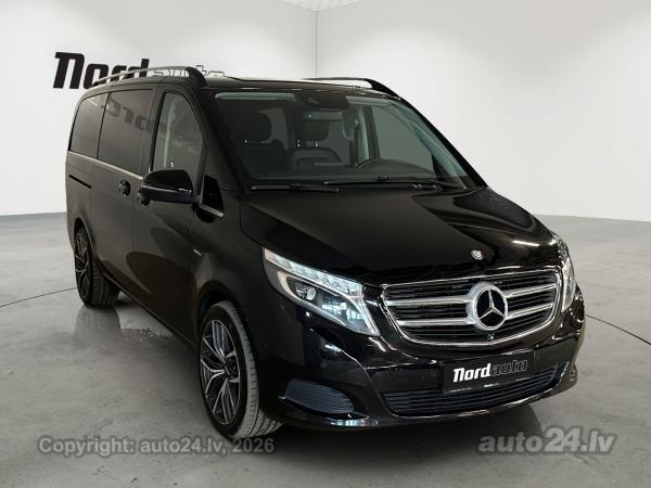 Black Mercedes-Benz V-Class 2016 in Tallinn, with an engine capacity of 2.10 L and mileage of 208 thousand km for 29900 €, photo 5 on AUTOMOTO.COM.LV