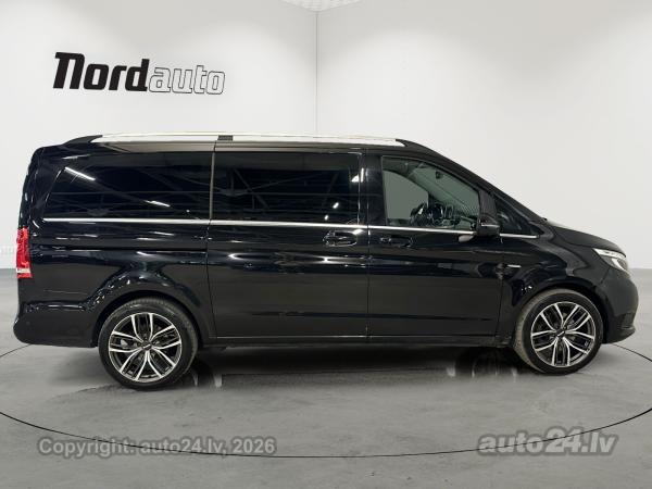 Black Mercedes-Benz V-Class 2016 in Tallinn, with an engine capacity of 2.10 L and mileage of 208 thousand km for 29900 €, photo 7 on AUTOMOTO.COM.LV