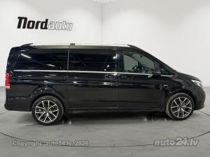 Black Mercedes-Benz V-Class 2016 in Tallinn, with an engine capacity of 2.10 L and mileage of 208 thousand km for 29900 €, photo 8 on AUTOMOTO.COM.LV