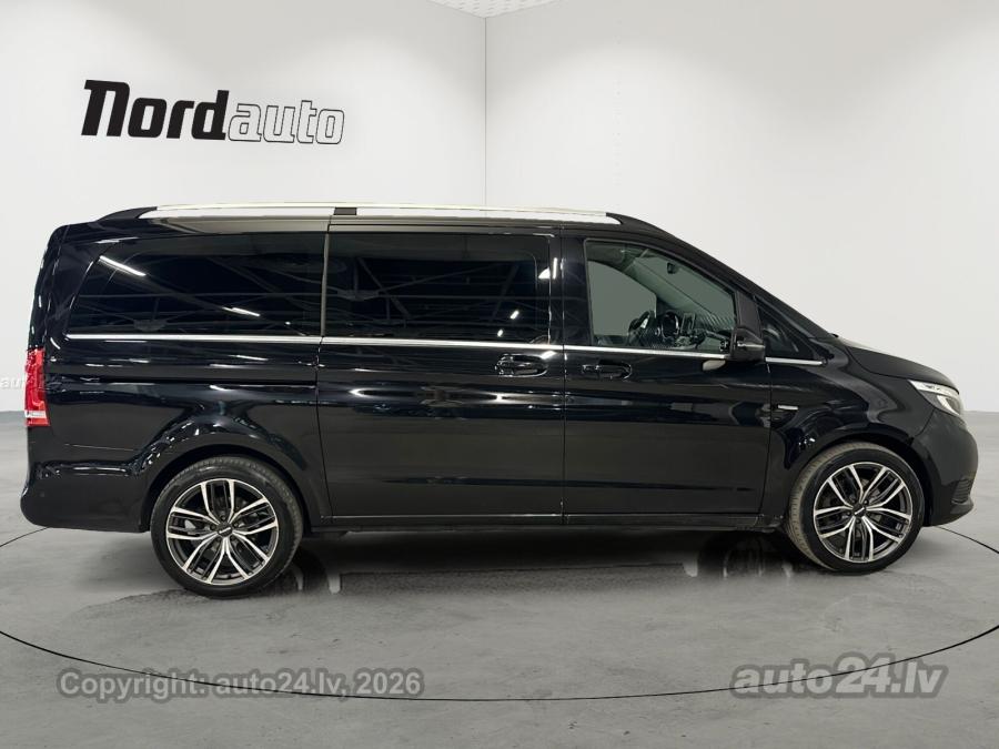 Black Mercedes-Benz V-Class 2016 in Tallinn, with an engine capacity of 2.10 L and mileage of 208 thousand km for 29900 €, photo 8 on AUTOMOTO.COM.LV
