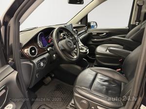 Black Mercedes-Benz V-Class 2016 in Tallinn, with an engine capacity of 2.10 L and mileage of 208 thousand km for 29900 €, photo 10 on AUTOMOTO.COM.LV
