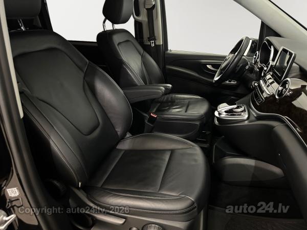Black Mercedes-Benz V-Class 2016 in Tallinn, with an engine capacity of 2.10 L and mileage of 208 thousand km for 29900 €, photo 10 on AUTOMOTO.COM.LV
