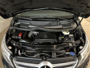 Black Mercedes-Benz V-Class 2016 in Tallinn, with an engine capacity of 2.10 L and mileage of 208 thousand km for 29900 €, photo 20 on AUTOMOTO.COM.LV