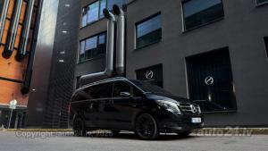 Melns Mercedes-Benz V-Class 2016 Tallina, ar dzinēja tilpumu 2.20 L un nobraukumu 189 tūkst. km par 32500 €, foto  vietnē AUTOMOTO.COM.LV