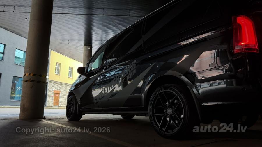 Melns Mercedes-Benz V-Class 2016 Tallina, ar dzinēja tilpumu 2.20 L un nobraukumu 189 tūkst. km par 32500 €, foto 7 vietnē AUTOMOTO.COM.LV