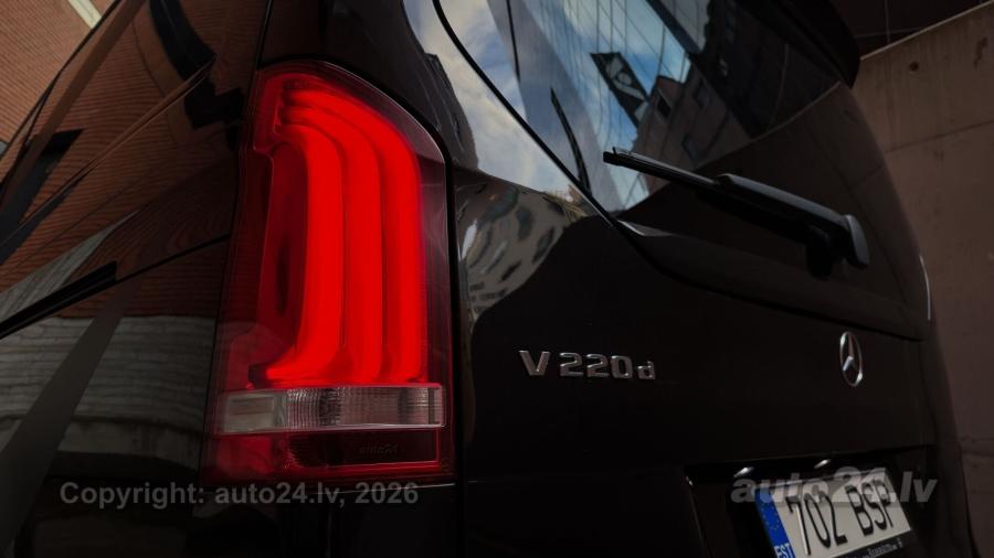 Melns Mercedes-Benz V-Class 2016 Tallina, ar dzinēja tilpumu 2.20 L un nobraukumu 189 tūkst. km par 32500 €, foto 10 vietnē AUTOMOTO.COM.LV