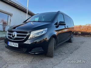 Melns Mercedes-Benz V-Class 2016 Tallina, ar dzinēja tilpumu 2.10 L un nobraukumu 260 tūkst. km par 31500 €, foto  vietnē AUTOMOTO.COM.LV
