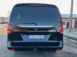 Black Mercedes-Benz V-Class 2016 in Tallinn, with an engine capacity of 2.10 L and mileage of 260 thousand km for 31500 €, photo 3 on AUTOMOTO.COM.LV