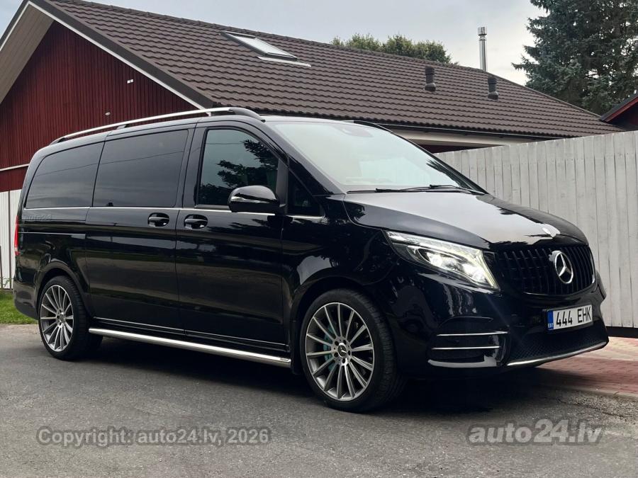 Melns Mercedes-Benz V-Class 2016 Tartu, ar dzinēja tilpumu 2.10 L un nobraukumu 197 tūkst. km par 35900 €, foto 4 vietnē AUTOMOTO.COM.LV
